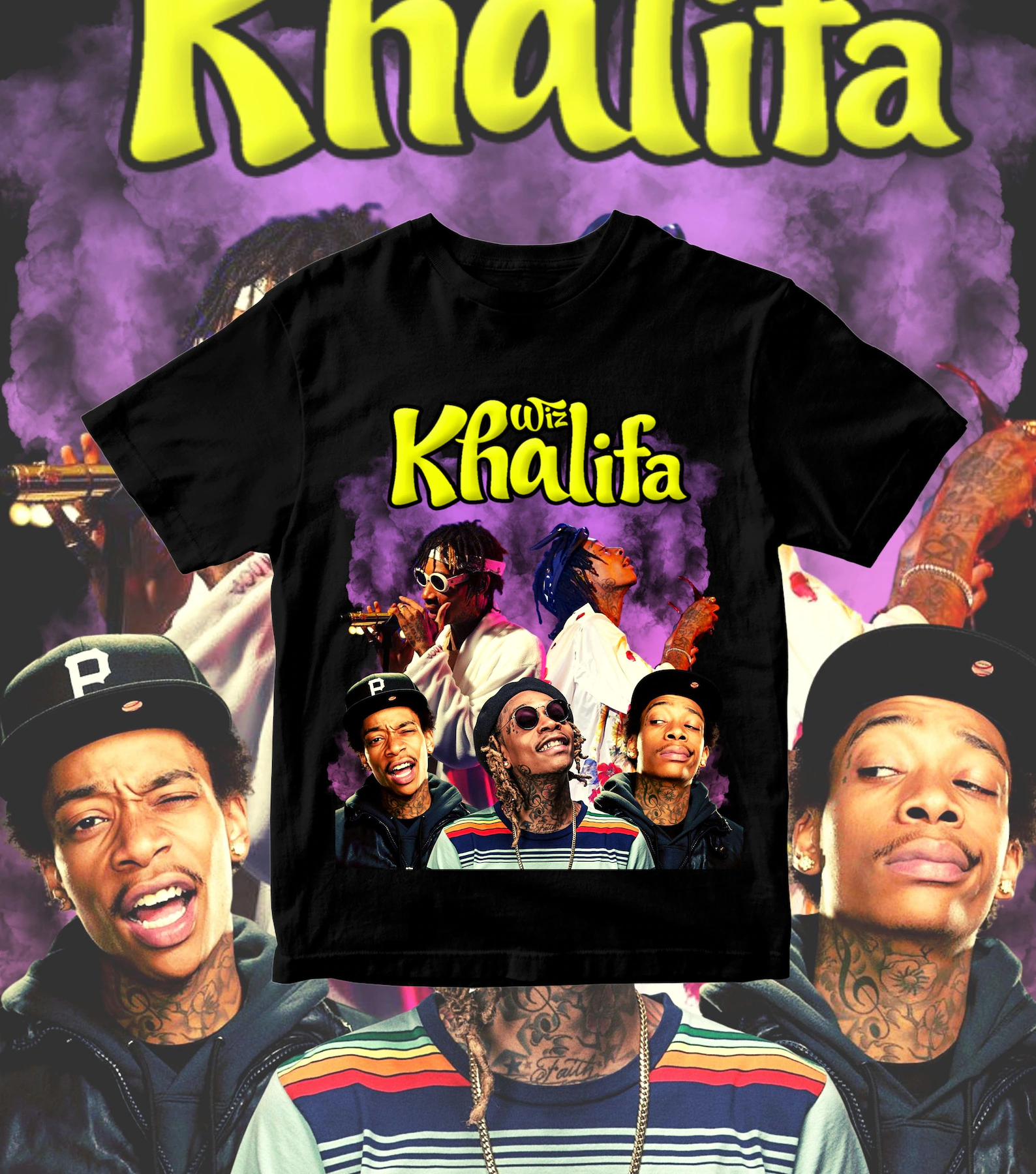 Wiz Khalifa Baseball Shirt